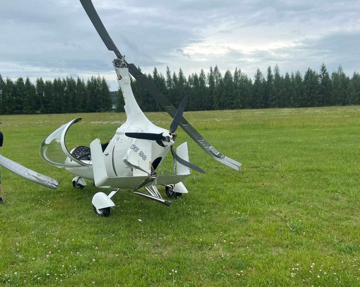 Na letišti Hory poblíž Karlových Varů havarovalo malé letadlo, pilot se ...